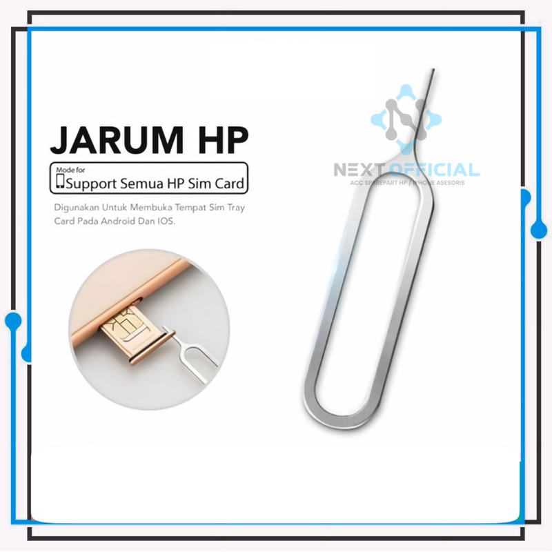 Jual Sim Injector Card Jarum Pembuka Kartu Sim | Shopee Indonesia