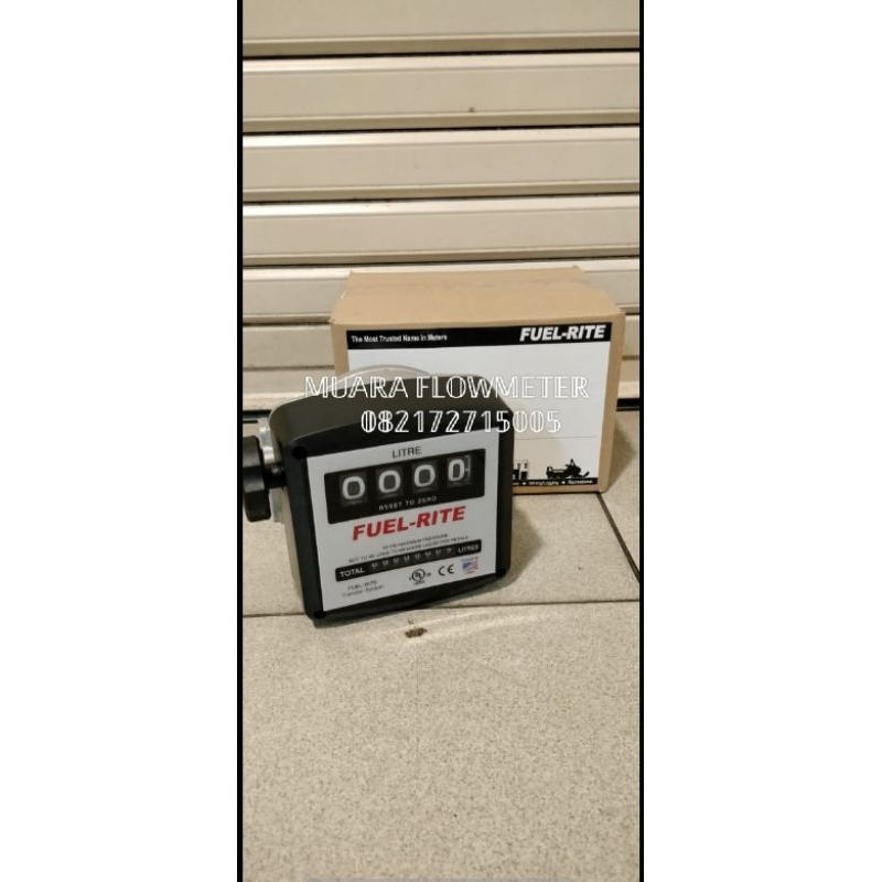 Jual Flowmeter fuel-rite 1 inch Type FU 25-120 / meteran minyak solar 1 ...