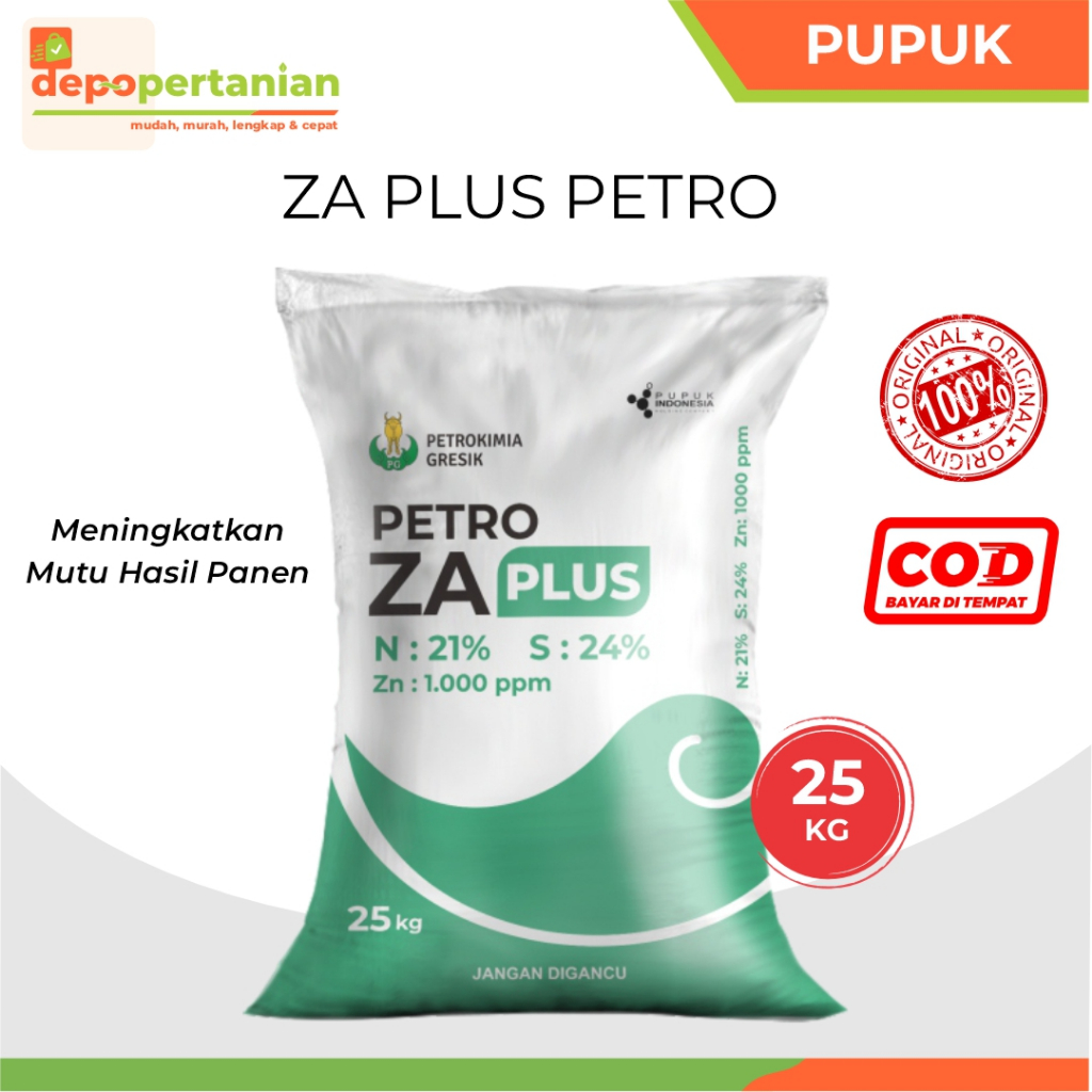 Jual Depo Pertanian - Pupuk Petro ZA Plus 25 kg | Shopee Indonesia