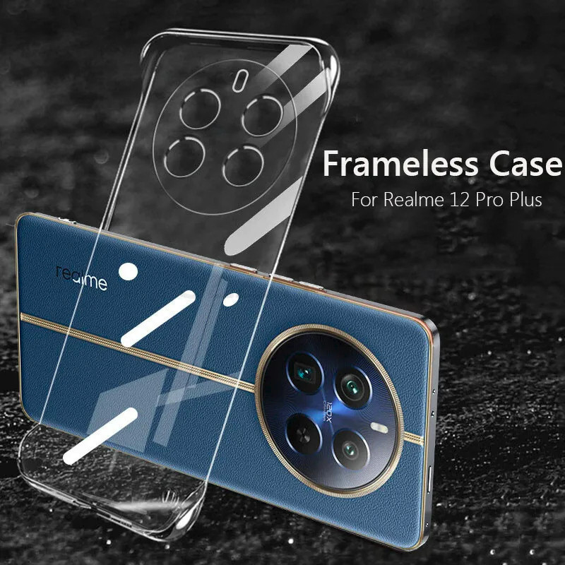 Jual Case Realme 12 PRO PLUS HARD PC Clear Bening Casing Frame ...