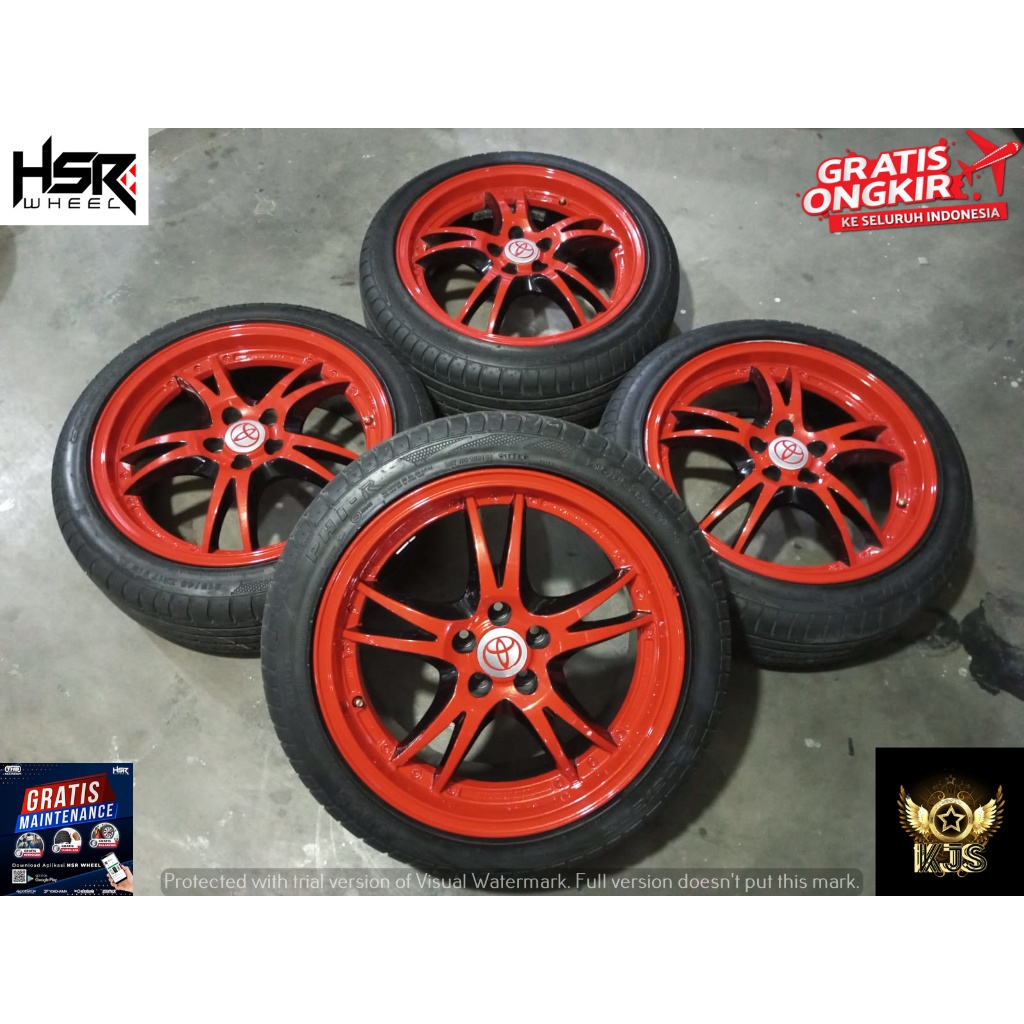 Jual MENJUAL VELG RACING SECOND TERMURAH BERKUALITAS BUAT MOBIL SIENTA ALTIS VELOZ CELICA CORONA ...