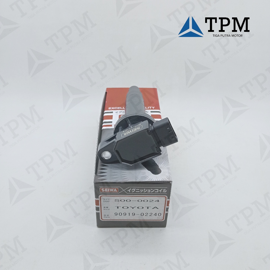 Jual IGNITION COIL TOYOTA YARIS / VIOS '03-15 90919-02240 SEIWA JAPAN ...