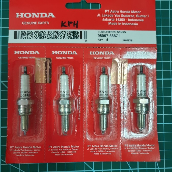 Jual Busi Denso Motor U20 Honda Revo Supra X 125 Vario Pro Jupiter MX ...