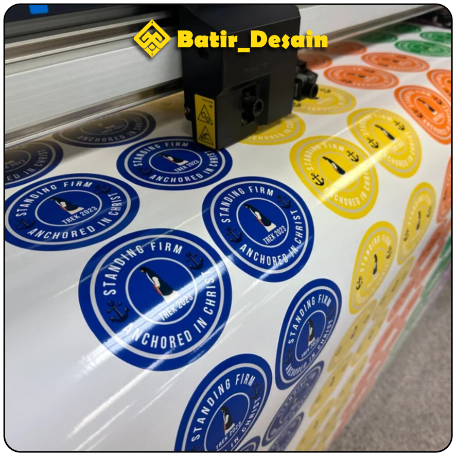 Jual CETAK Stiker / Stiker Kisscut Logo Komunitas / Custom Cetak ...