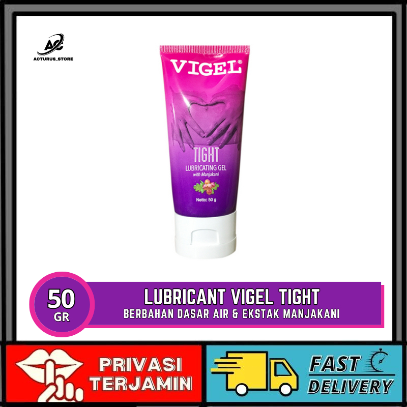 Jual Pelumas Vigel Tight With Manjakani 50 gr Lubricant Water Based ...