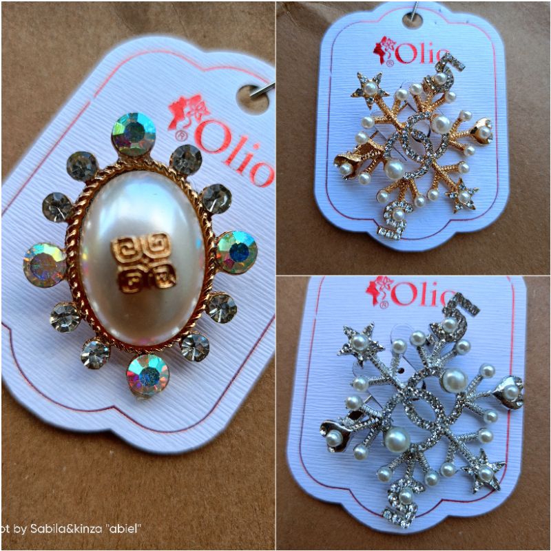 Jual dagumutiara/4 model/Bros bahu cendol mutiara/Bros inisial A/Bros ...