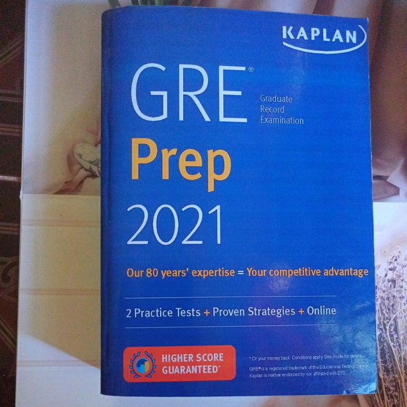 Jual Buku GRE Prep 2021 KAPLAN Original | Shopee Indonesia