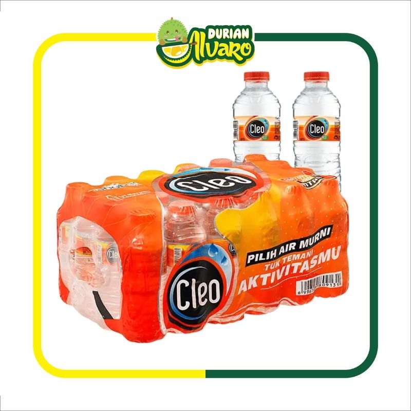 Jual Cleo Air Mineral Botol 220 ml - 24 Botol | Shopee Indonesia