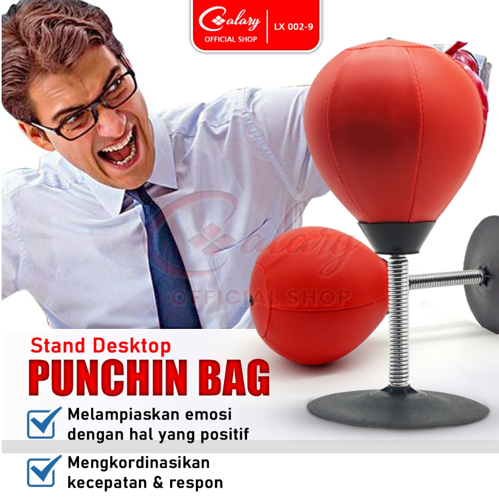 Jual CALARY Standing Boxing Ball Speed Ball Mini Punching Ball Fight ...