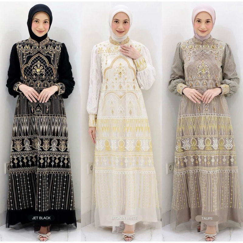 Jual SARAH THE LABEL - SIGNATURE DRESS TAUPE XL | Shopee Indonesia