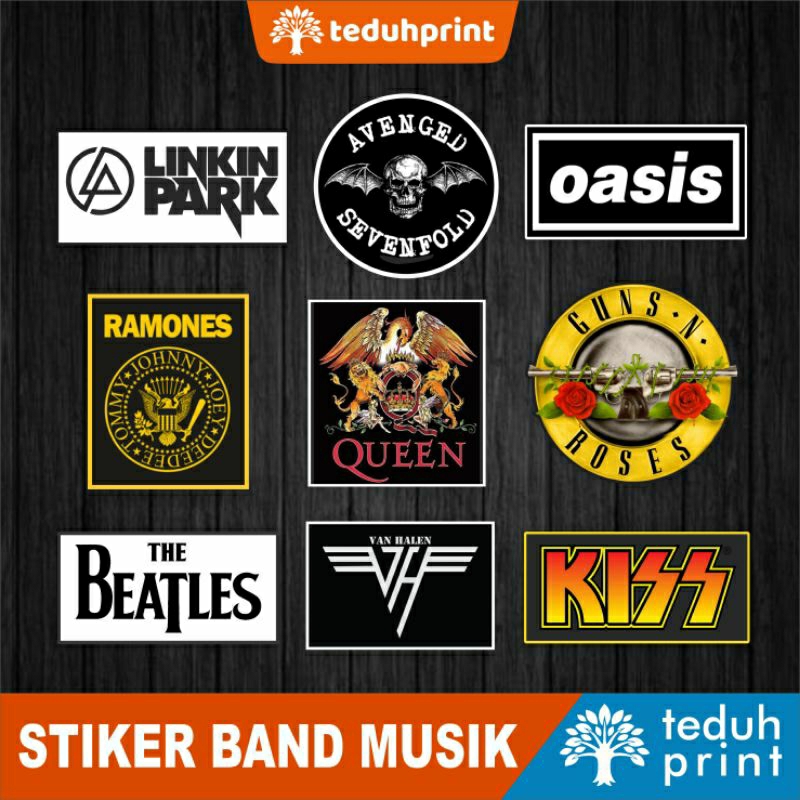 Jual Sticker Stiker Band Guns N Roses Linkin Park Avenged Sevefold ...