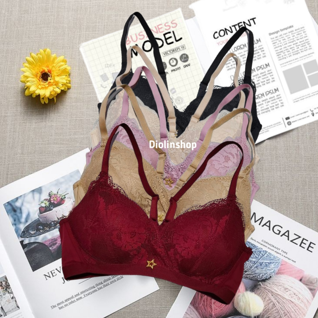 Jual Bra Tanpa Kawat | Bh Tanpa Kawat Busa Push Up | Shopee Indonesia