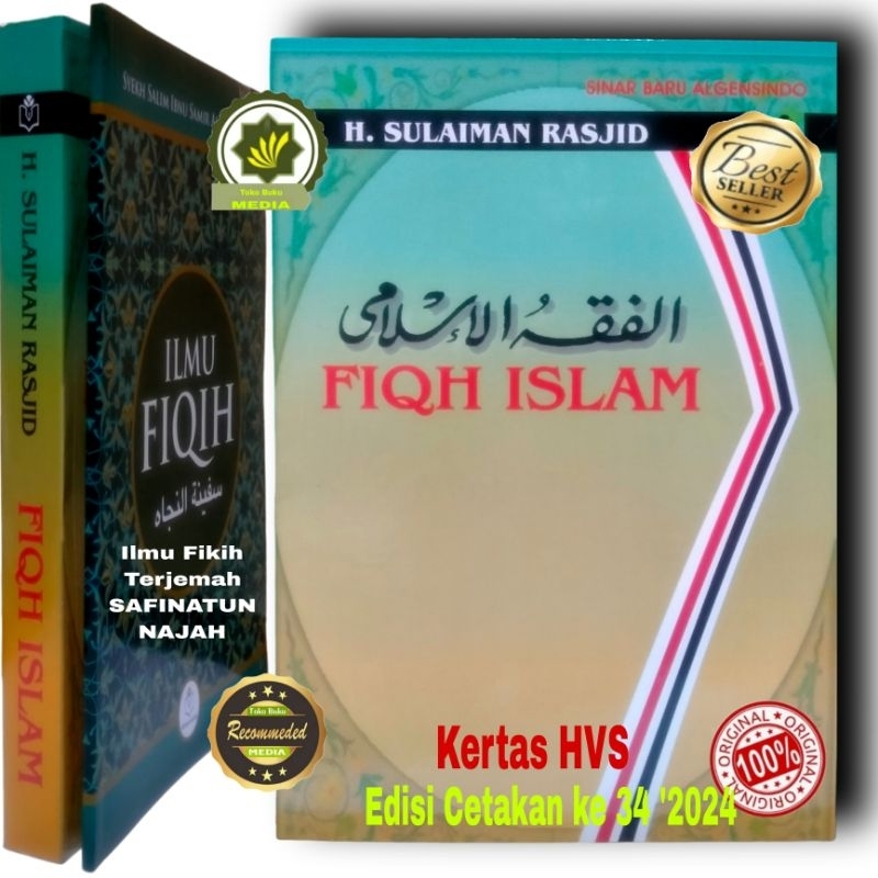Jual Buku Paket FIQH ISLAM SULAIMAN RASYID (HVS) & Ilmu FIQIH Terjemah Safinah Fikih Sulayman ...