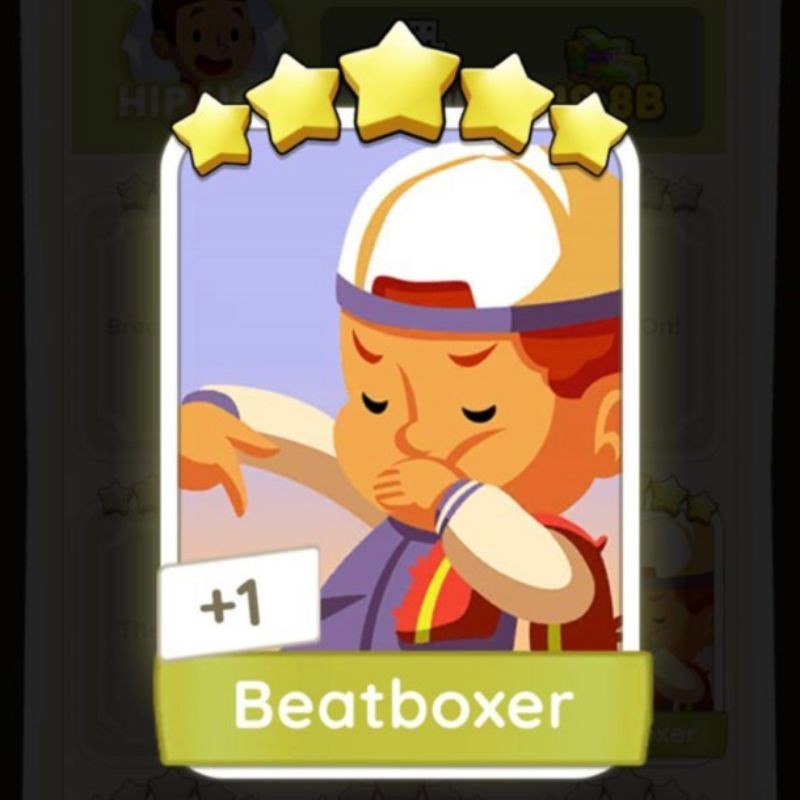 Jual Kartu / stiker Monopoly go BeatBoxer | Shopee Indonesia