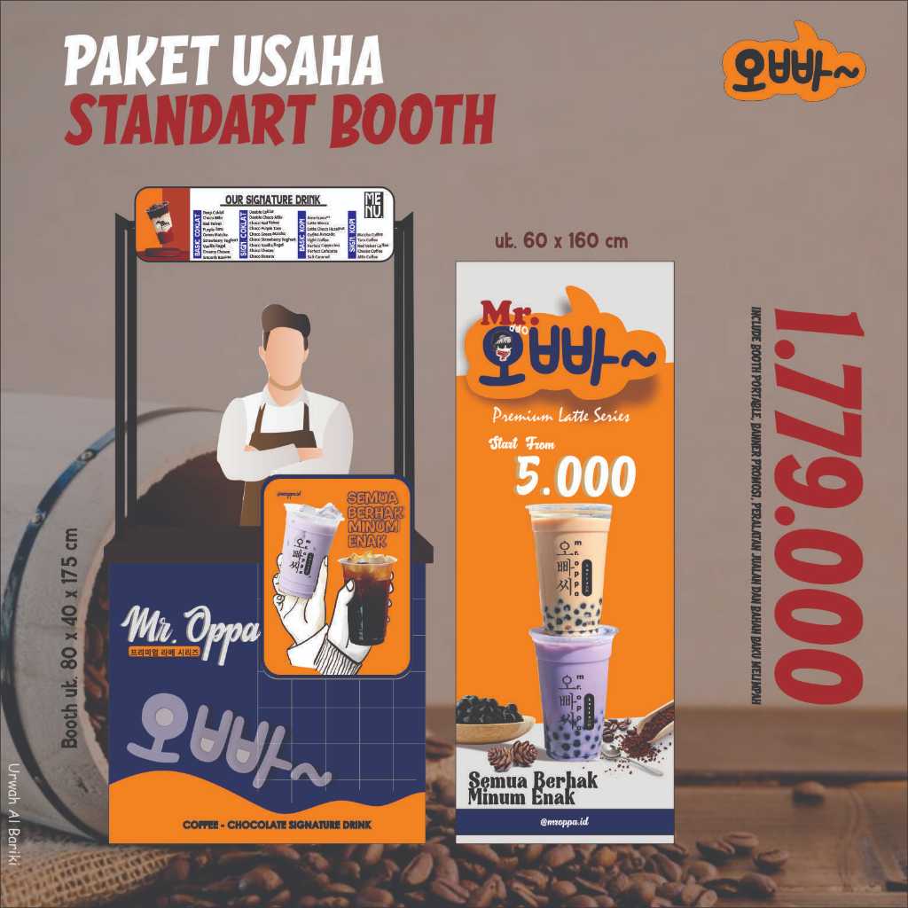 Jual PAKET KEMITRAAN MINUMAN KEKINIAN DENGAN BOOTH / PAKET BOOTH MR ...