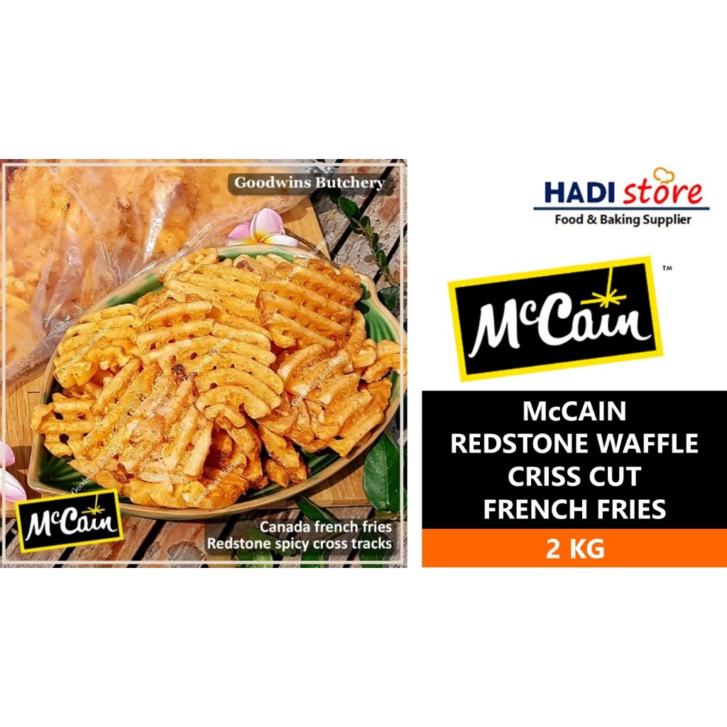 Jual McCAIN Mc CAIN REDSTONE FRENCH FRIES WAFFLE KENTANG GORENG ...