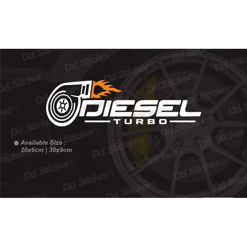 Jual STIKER DIESEL TURBO | STIKERCUTTING DIESEL TURBO | Shopee Indonesia