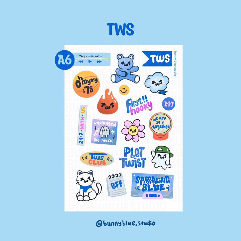 Jual TWS Fanart Sticker | Shopee Indonesia