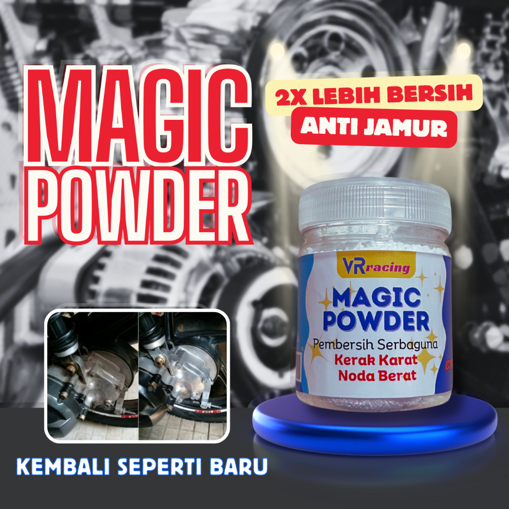 Jual Engine Degreaser Powder Bubuk / Magic Powder Pembersih Kerak Mesin / Pembersih Mesin Motor ...
