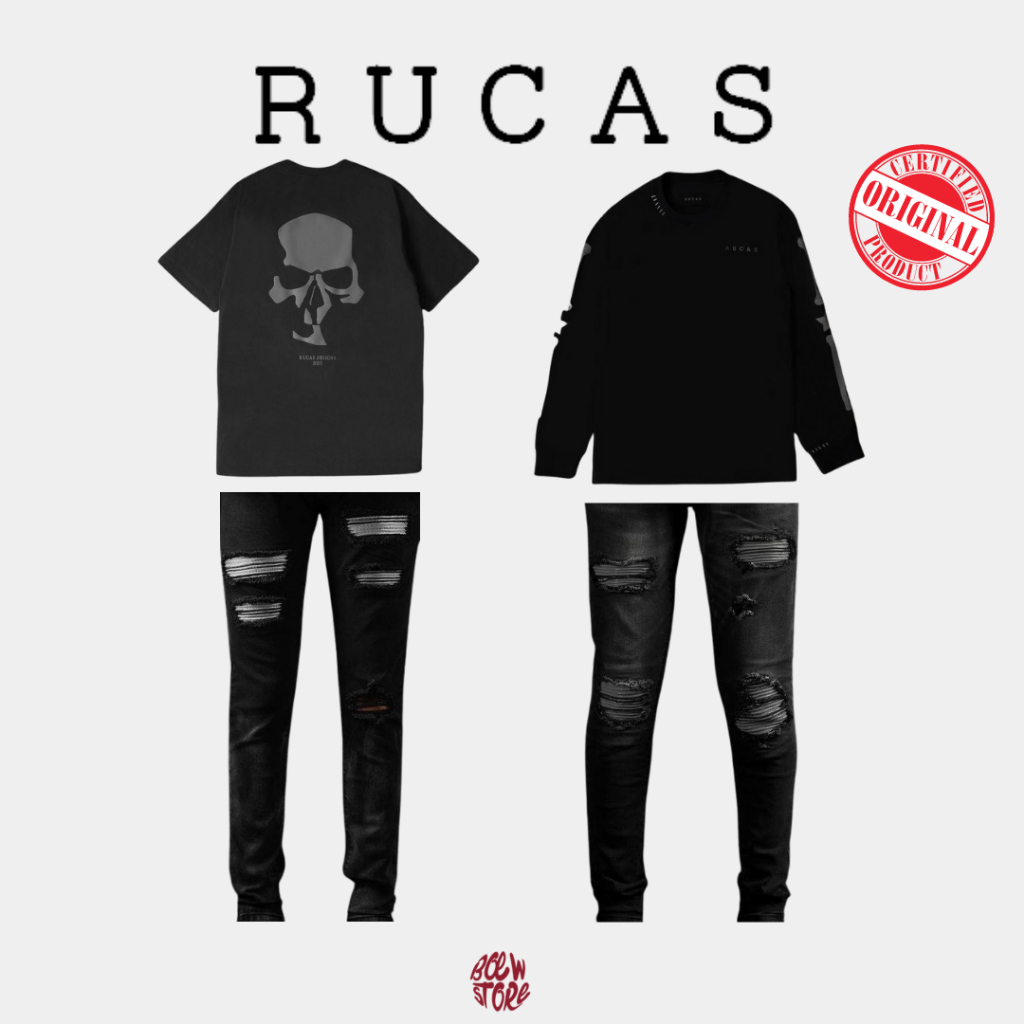 Jual Rucas Season 13 Platinum Silver / Skeleton Tee / Season 12 Dark ...