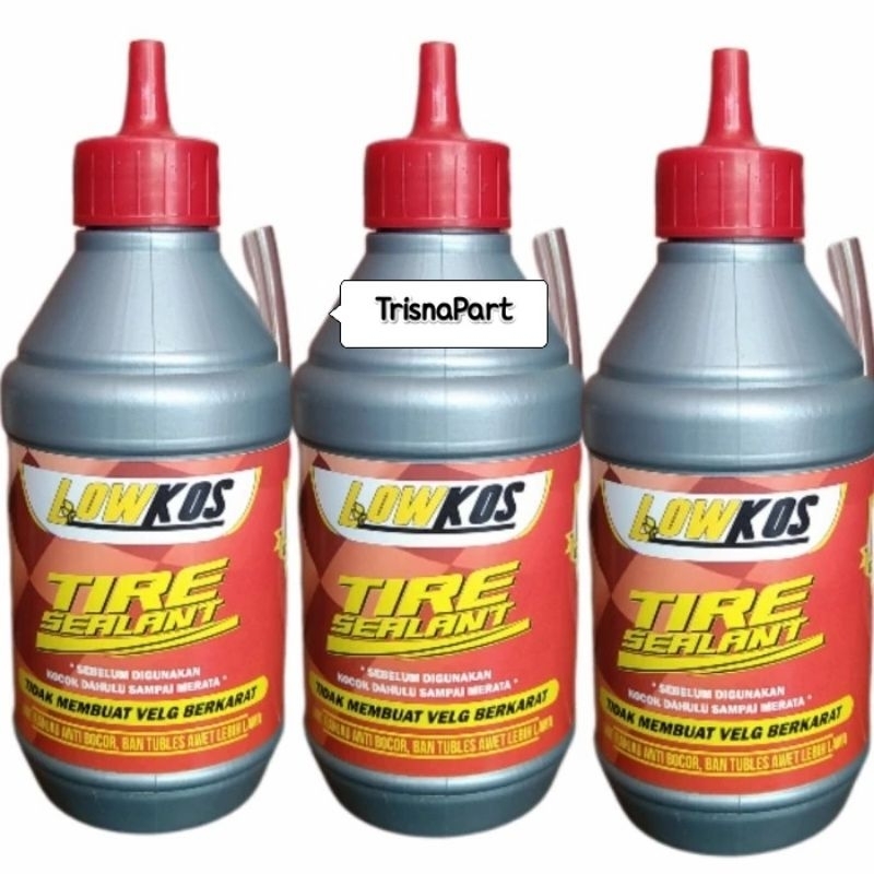 Jual cairan ban tubeless 350ml lowkos | Shopee Indonesia