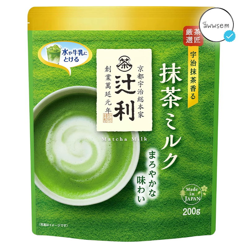 Jual TSUJIRI Matcha Milk Soft Flavor Instant Matcha Milk Tea Original ...