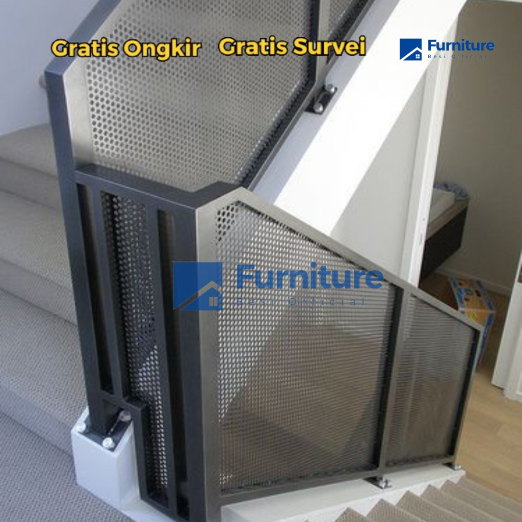 Jual railing tangga minimalis / reling tangga minimalis / raling tangga ...