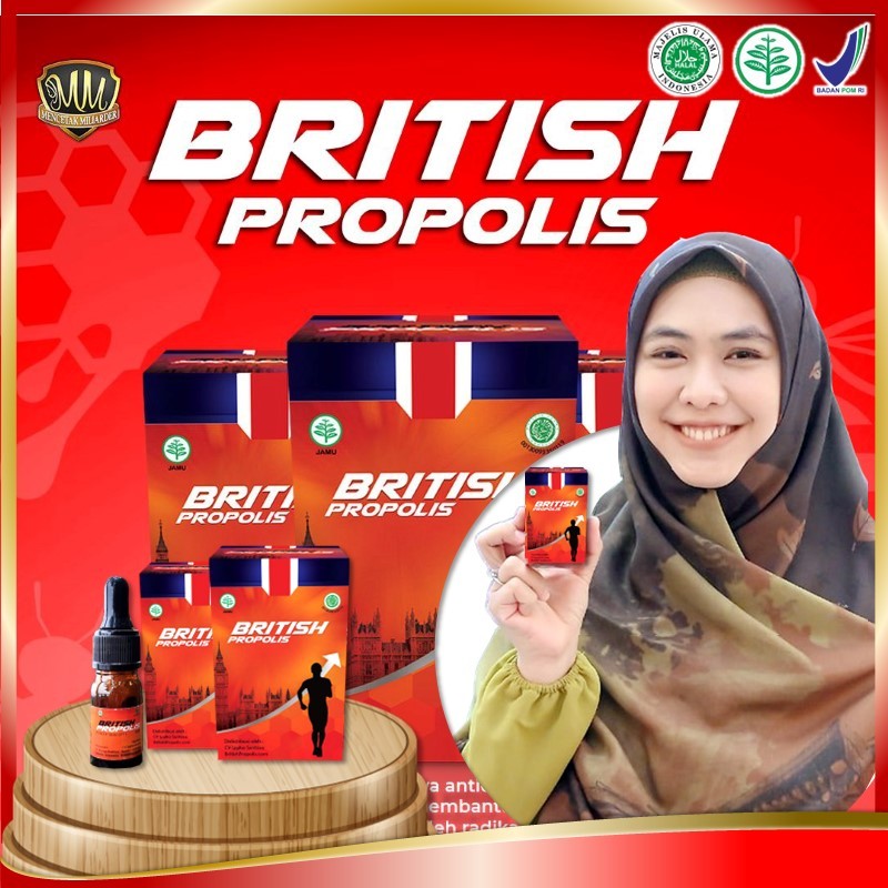 Jual British Propolis Original 100% Asli Garansi Uang Kembali | Shopee ...