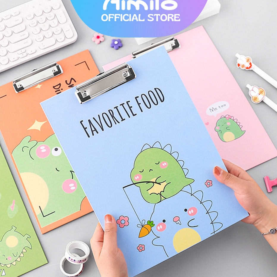 Jual DISKON READY Aimilo Clipboard A4 Papan Jalan Aesthetic Papan Ujian ...