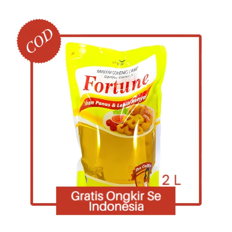 Jual Minyak Goreng Fortune 2 Liter | Shopee Indonesia