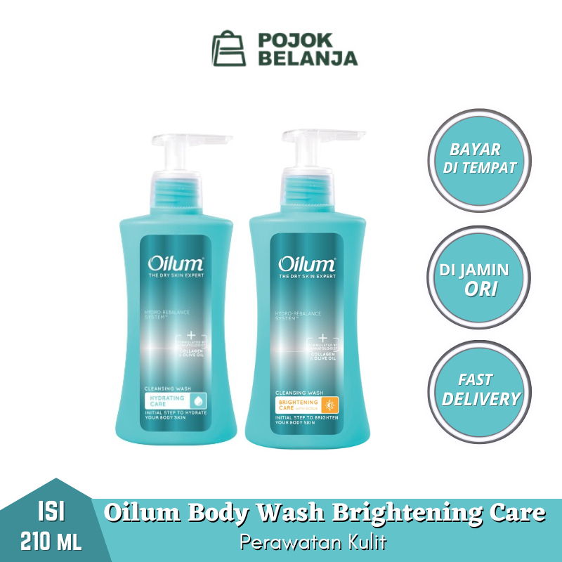 Jual Oilum Body Wash Brightening Care - Cleansing Wash Hydrating Bottle ...