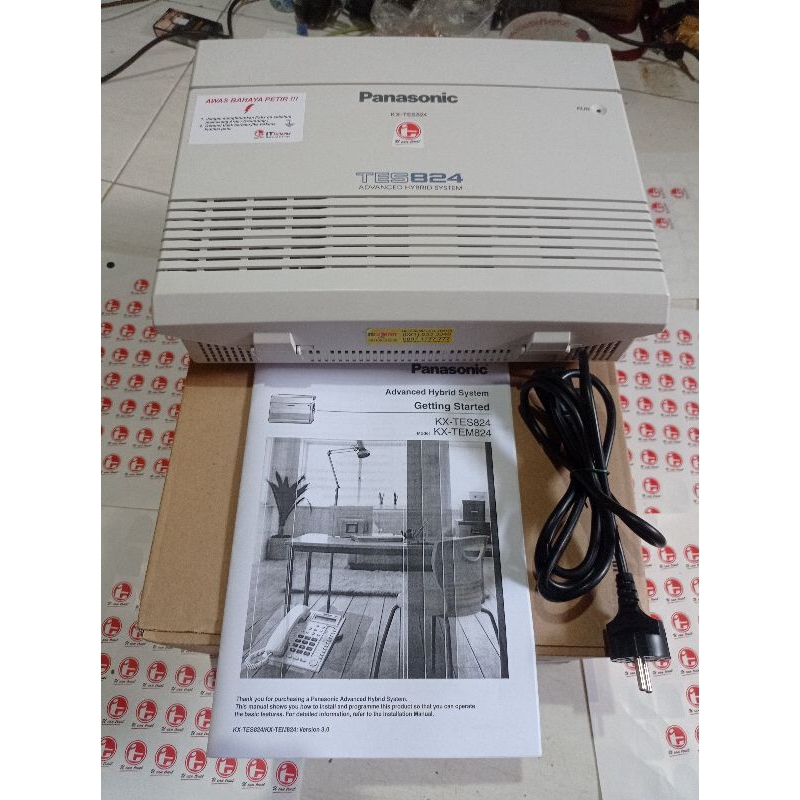 Jual PAKETAN PABX PANASONIC 616 + 7730+TLP SINGEL +WEIRLES | Shopee ...