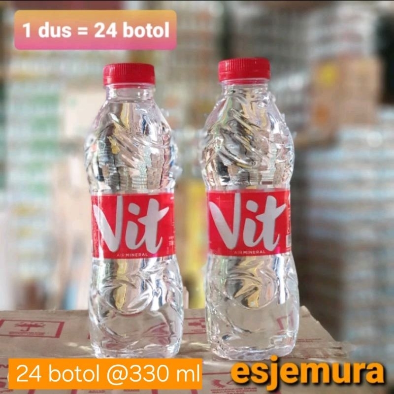 Jual Vit 330 ml botol kecil / Aqua air mineral | Shopee Indonesia