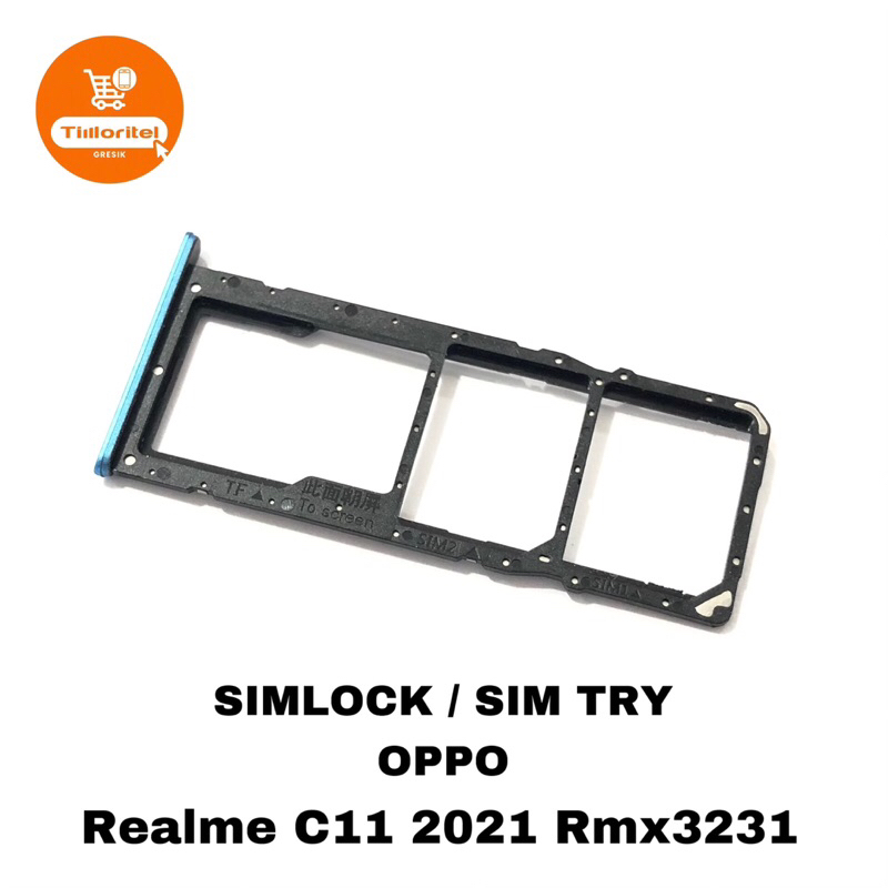 Jual SIMLOCK OPPO REALME C11 2021 RMX3231 / SIM TRY SLOT SIM REALME C11 ...
