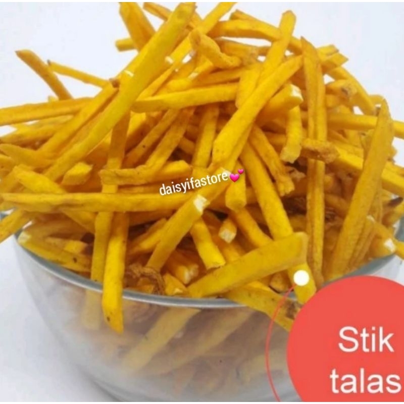 Jual Stik Talas Gurih Renyah Stick Umbi Talas Cemilan Enak Viral ...