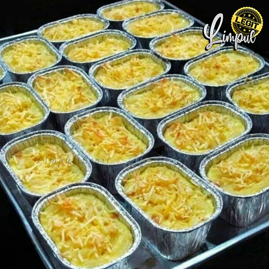 Jual Aluminium Foil BX 984519 Tray Alumunium Foil BX984519 Cup Macaroni Lasagna Plapertart ...