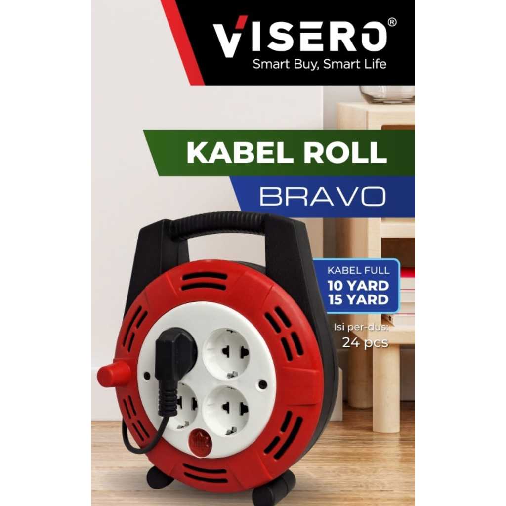 Jual Kabel Roll Visero BRAVO 10Yard / Roll Kabel Visero BRAVO 10Yard ...
