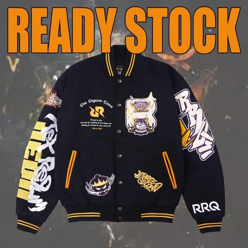 Jual JAKET VARSITY RRQ LEGACY 2024 JUMBO BIG SIZE S M L XL XXL 3XL 4XL ...