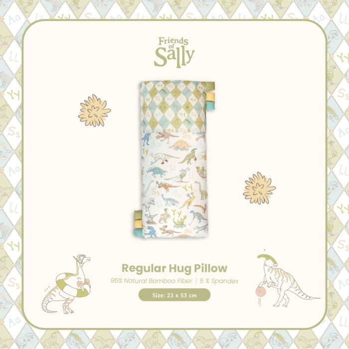 Jual Friends Of Sally Regular Hug Pillow Dino Collection FriendsOfSally ...