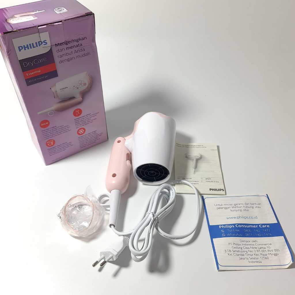 Jual Hair Dryer PHILIPS HP8108 Dry Care Pengering Rambut 400W | Shopee ...