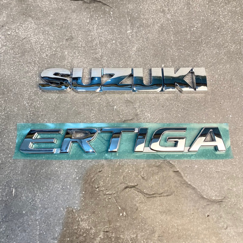 Jual Emblem Tulisan Suzuki Ertiga ORIGINAL | Shopee Indonesia