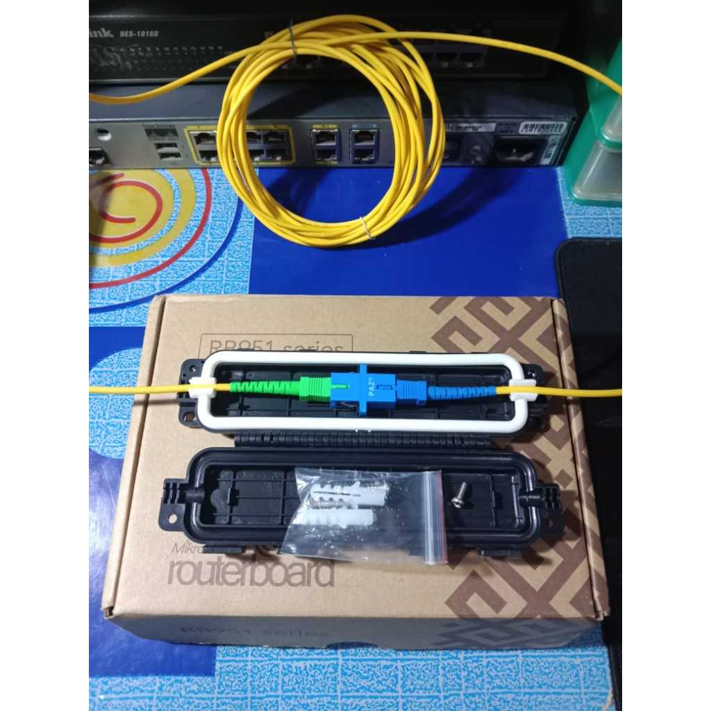 Jual JOIN BOX ADAPTER ATAU PELINDUNG ADAPTER FIBER OPTIK/OPTIC | Shopee ...