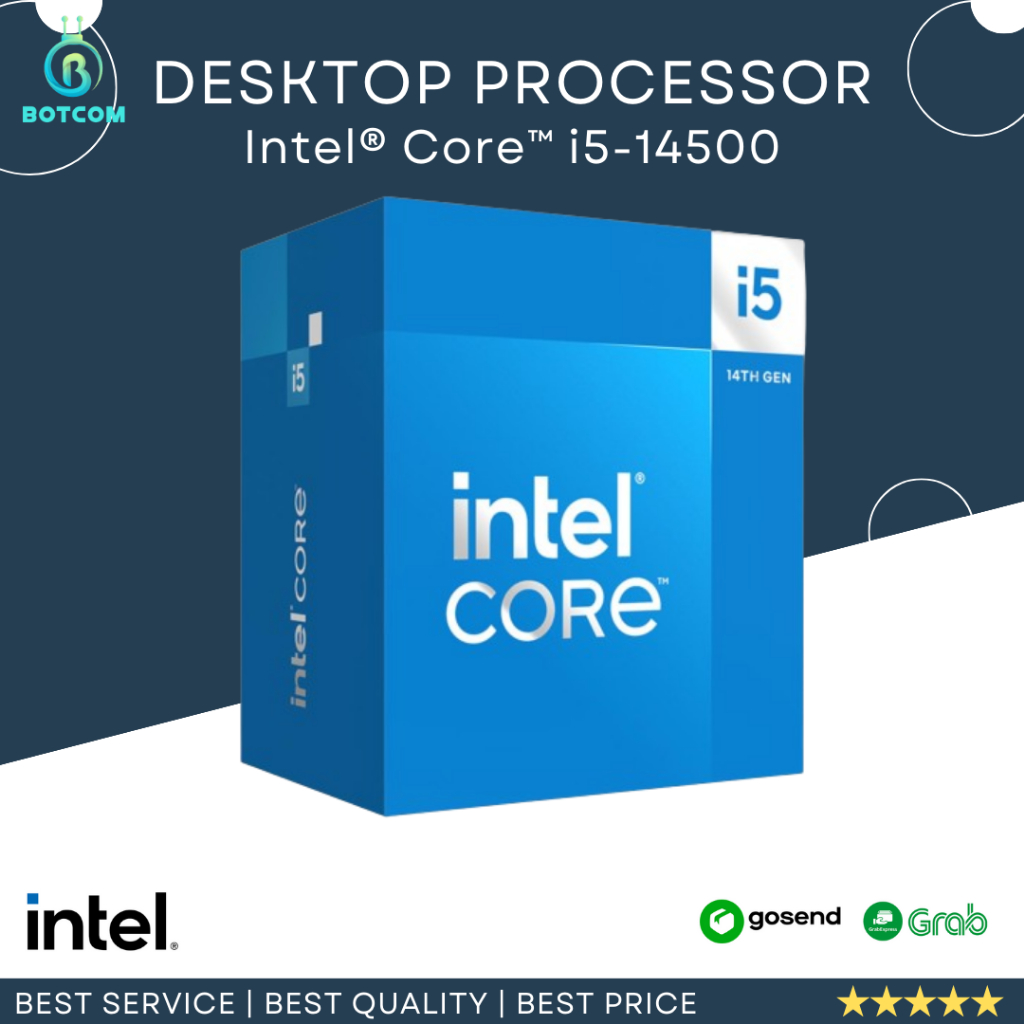 Jual INTEL CORE I5 14500 RAPTOR LAKE LGA1700 - 6 CORES 12 THREADS 2 ...