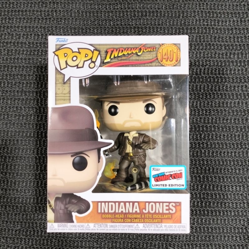 Jual Funko Pop! Indiana Jones: Indiana Jones With Snake #1401 (2023 New ...