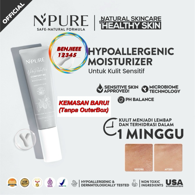 Jual NPURE Probio Moisturizer Noni Probiotics N’pure npure n pure ...