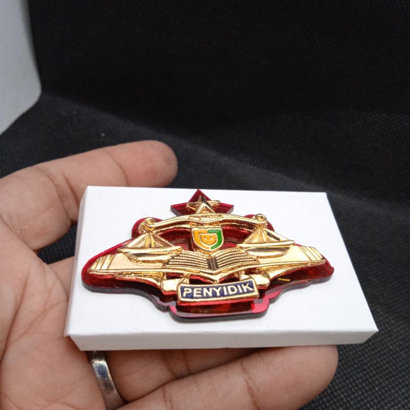 Jual brevet wing pin lencana pdh penyidik pm polisi militer | Shopee ...