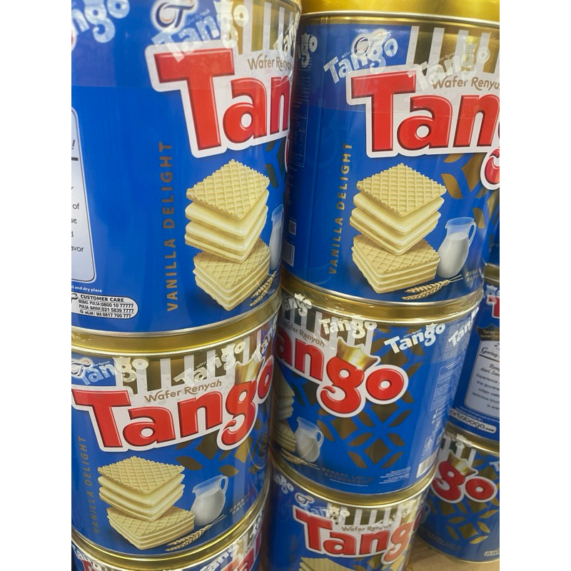 Jual Tango Wafer Vanila Tin 300gr | Shopee Indonesia