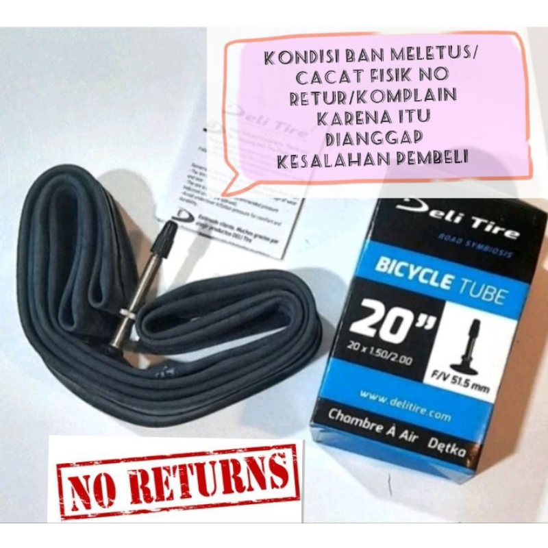 Jual BAN DALAM SEPEDA UKURAN 20 X 1.50 | Shopee Indonesia