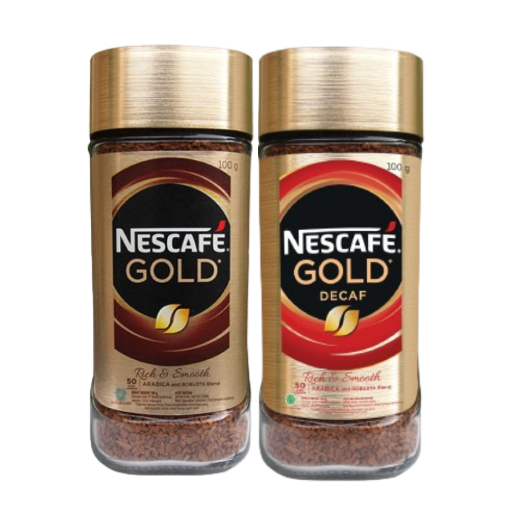 Jual NESCAFE GOLD/ DECAF Kopi Instan 50/100g | Shopee Indonesia