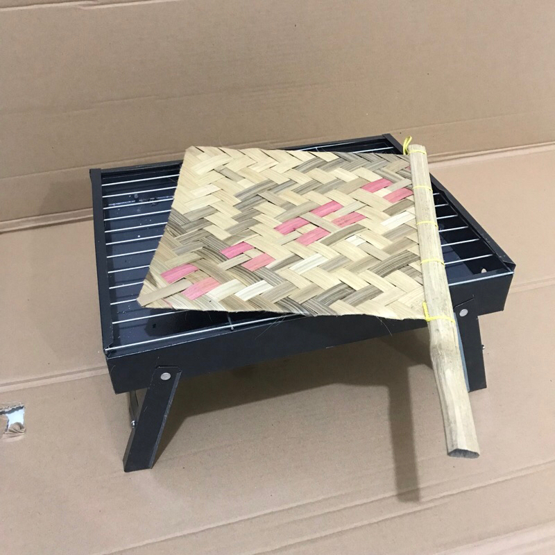 Jual 1 PAKET Alat Pemanggang Serbaguna Barbeque Bakaran Portable Arang ...